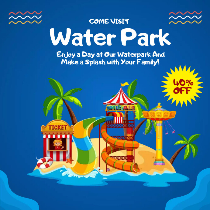 Plantilla de WATER PARK FLYERS | PosterMyWall