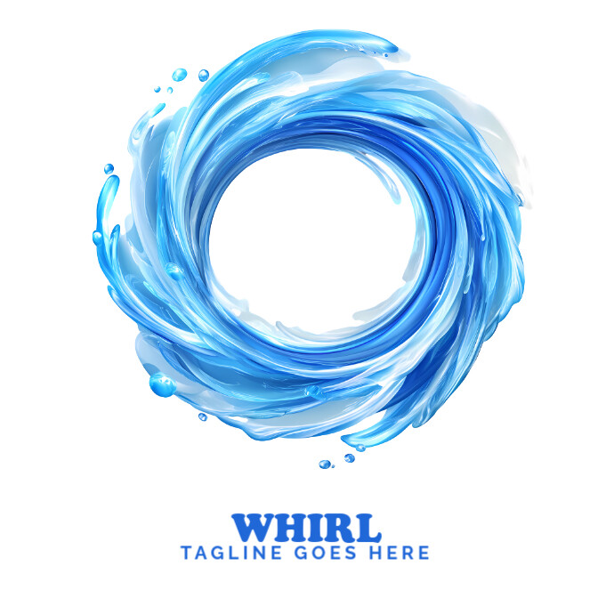 Copy of Water Whirl Logo | PosterMyWall