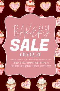 Bake Sale Poster Template | PosterMyWall