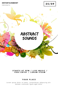 WaterColor Event Party Flyer Template | PosterMyWall