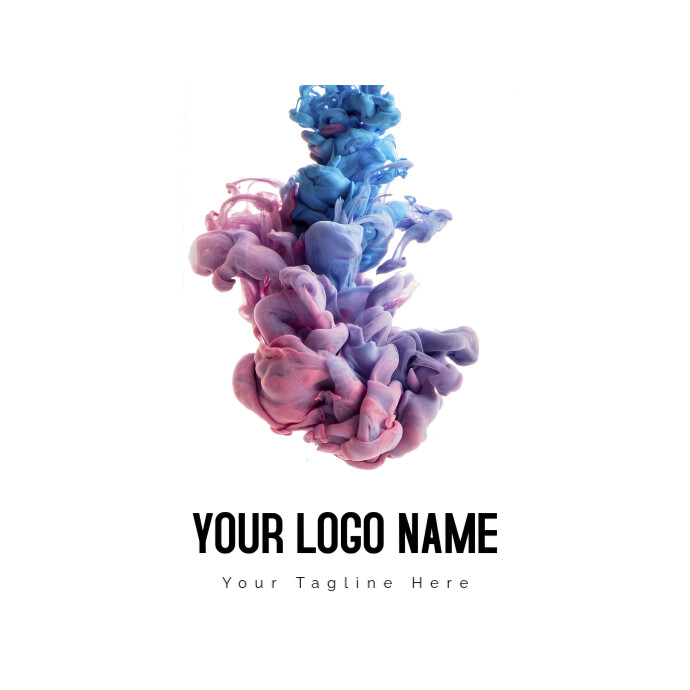 Copy of Watercolor Painting Drop Ink Logo | PosterMyWall