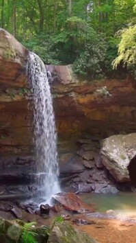 4567 (18) waterfall background video Template | PosterMyWall