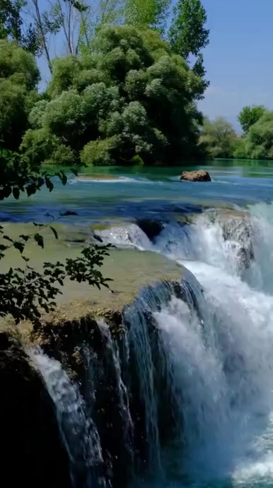 waterfall river background video Template | PosterMyWall