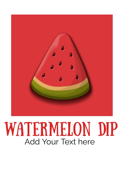 Watermelon logo/ fruit logo Template | PosterMyWall