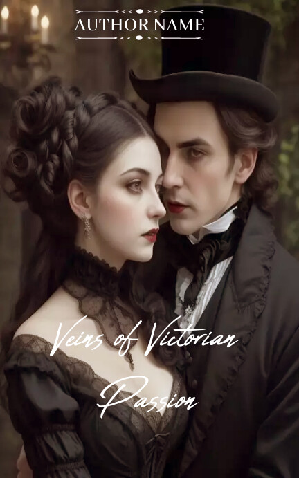Wattpad cover : Veins of Victorian passion Template | PosterMyWall