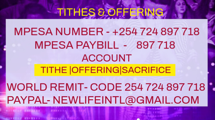 WAYS TO GIVE FLYER Template | PosterMyWall