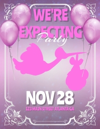 We're Expecting v.2 Template | PosterMyWall