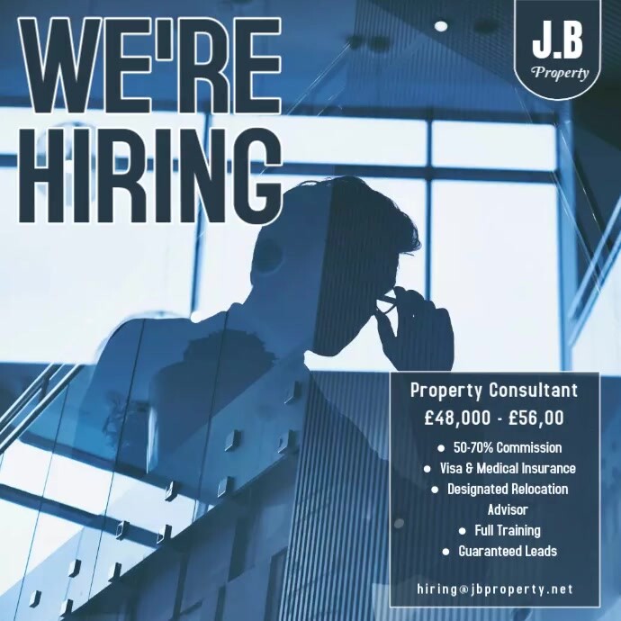 We're Hiring Template | PosterMyWall