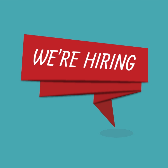 we're hiring Template | PosterMyWall