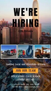76+ Free Templates for 'Driver jobs' | PosterMyWall