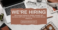 Hiring Facebook Share Image Template | PosterMyWall