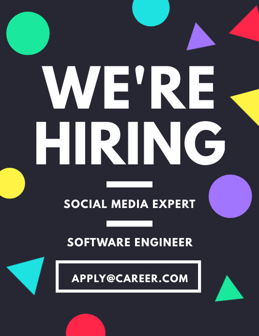 Free Job Posters | PosterMyWall