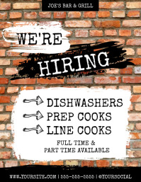 NOW HIRING Template | PosterMyWall