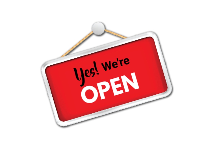 Plantilla de we're open | PosterMyWall