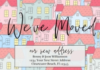 We Moved Announcement Template | PosterMyWall