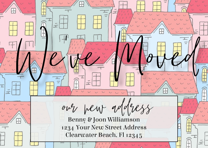 We've Moved Announcement Template | PosterMyWall