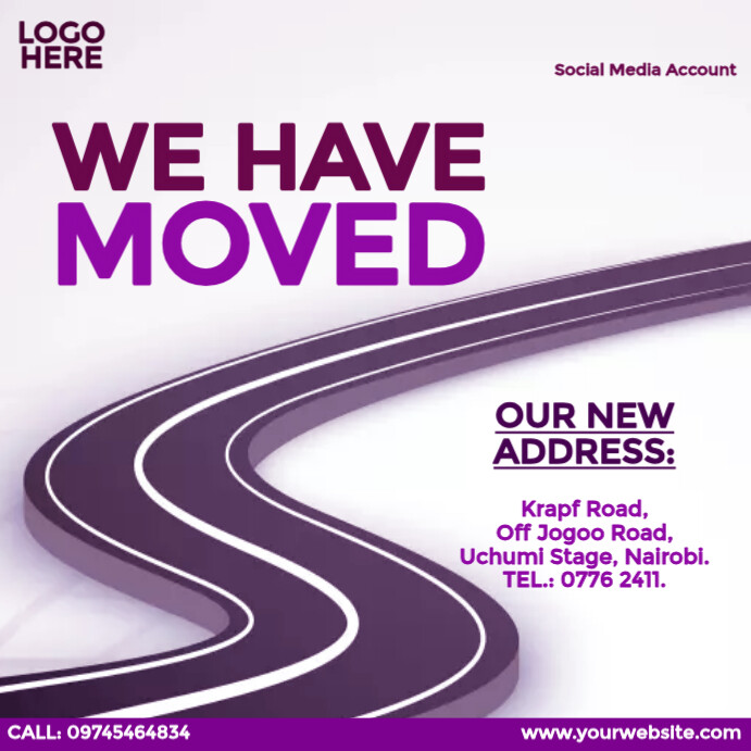 we've moved Template | PosterMyWall