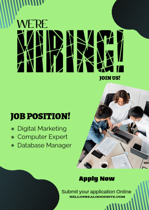 Copy of we are 2025 new job postions latest offer | PosterMyWall