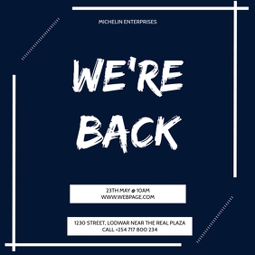 We are open poster Template | PosterMyWall