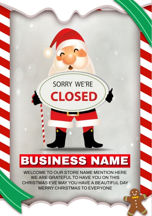 We are closed Template | PosterMyWall