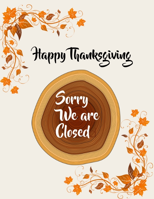 we are closed Template | PosterMyWall