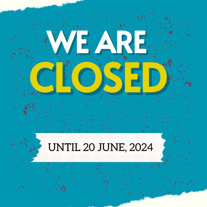We Are Closed Template | PosterMyWall