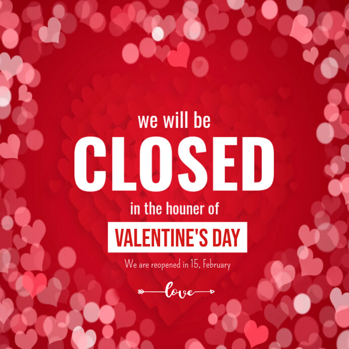 We are closed Template | PosterMyWall