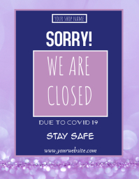 We are Closed Flyer Template | PosterMyWall