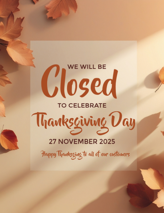 We are closed for business Template | PosterMyWall