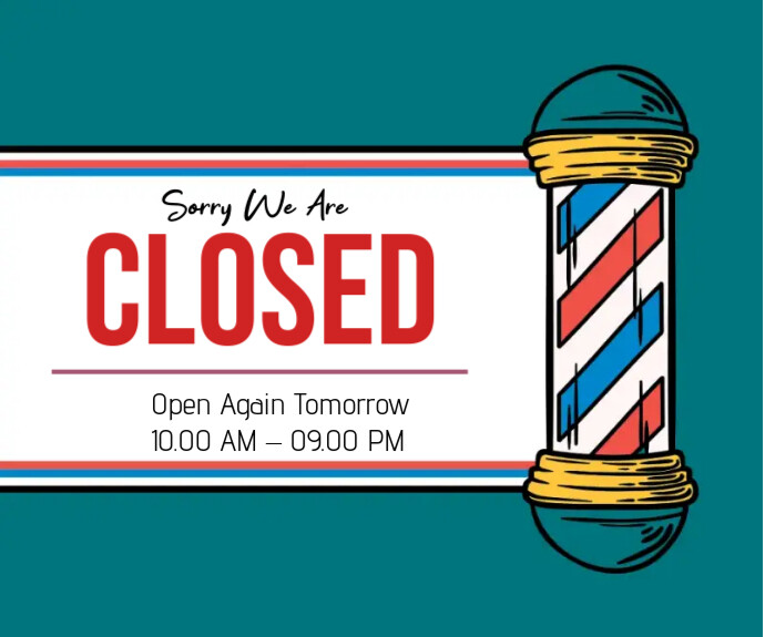 We are closed notes templates | PosterMyWall