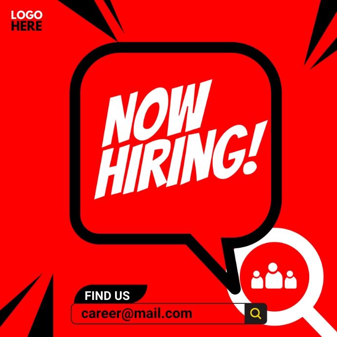 We Are Hiring Ad Template | PosterMyWall