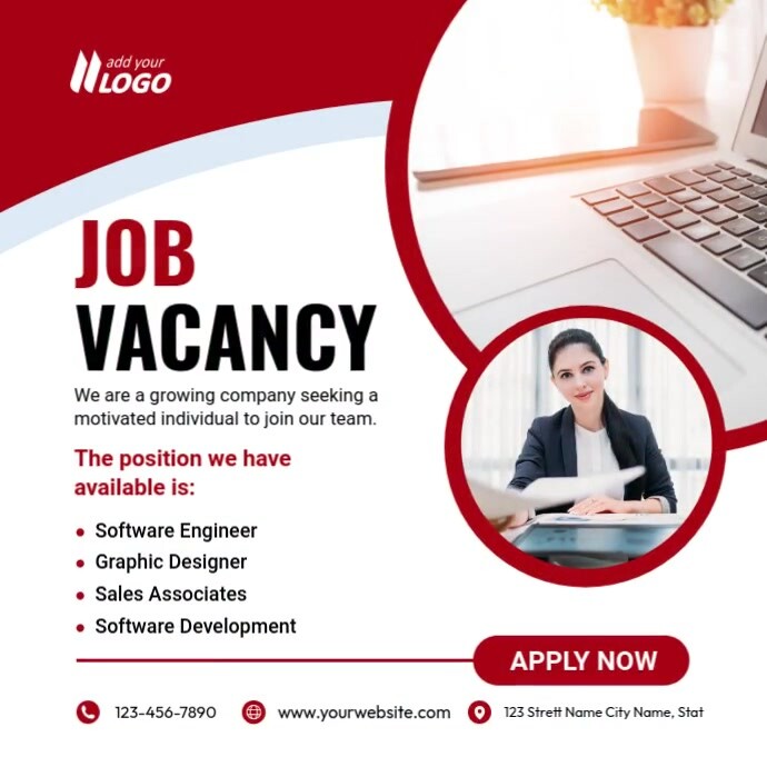 We are hiring ad Template | PosterMyWall