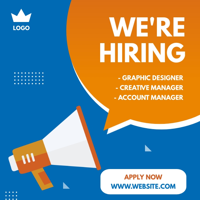 We are hiring ad Template | PosterMyWall