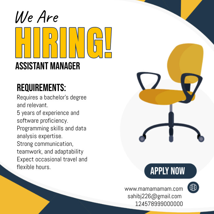 we are hiring ads Template | PosterMyWall