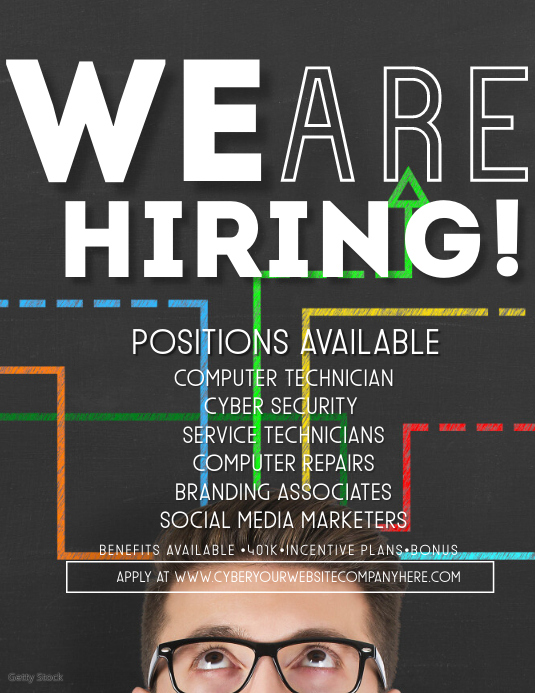 We are Hiring Ads Flyer Ad Template | PosterMyWall