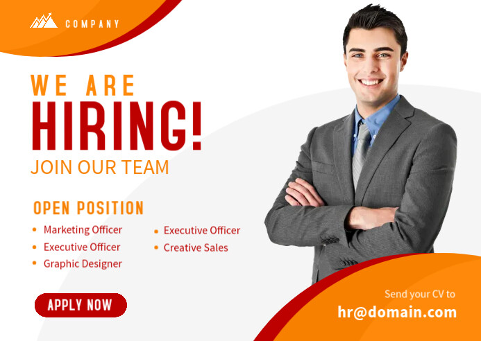 We are Hiring Banner Ad Template | PosterMyWall