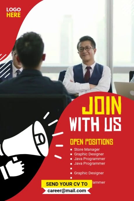 We Are Hiring Banner Template | PosterMyWall