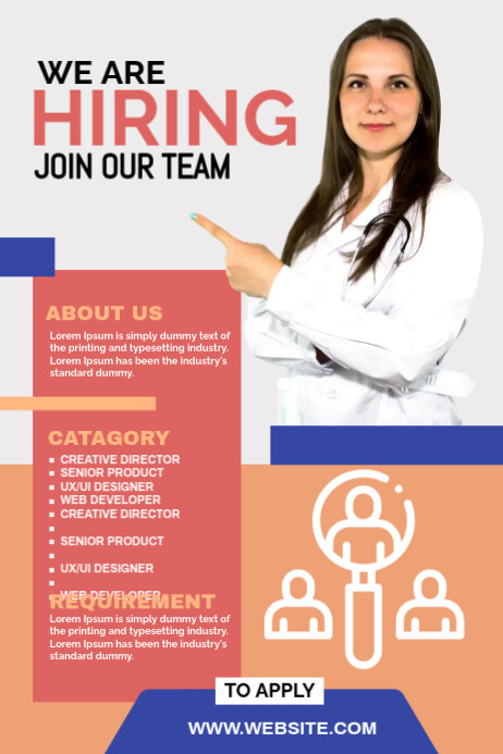 Modèle We are hiring Banner | PosterMyWall