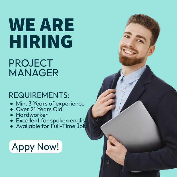 We Are Hiring Template | PosterMyWall