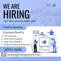 we are hiring instagram post Template | PosterMyWall