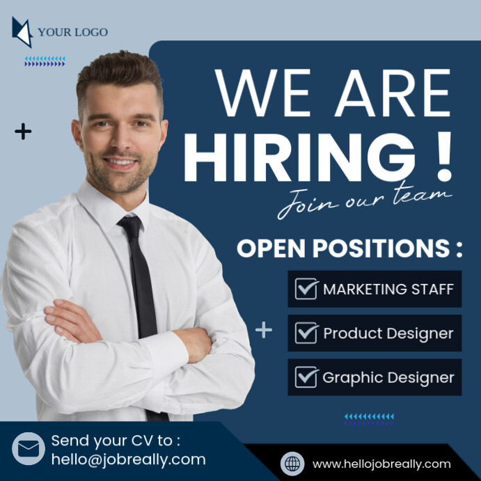 We are Hiring Template | PosterMyWall