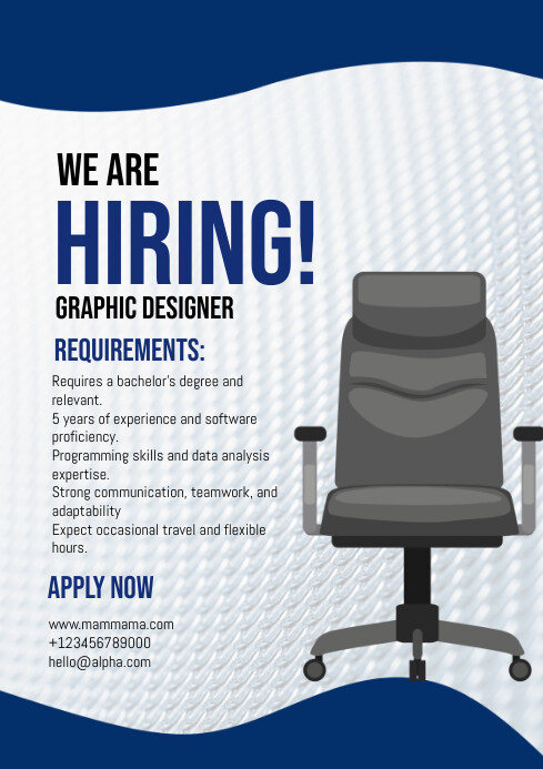 we are hiring Template | PosterMyWall