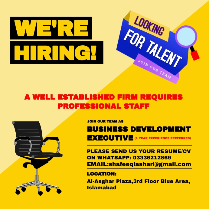 We are Hiring Template | PosterMyWall