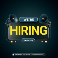 We are hiring Template | PosterMyWall