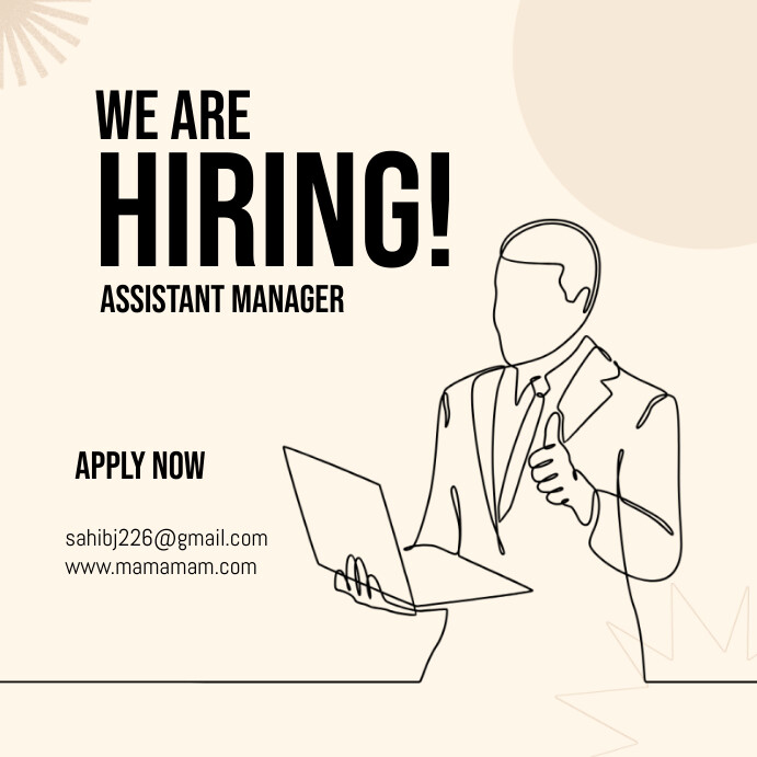 we are hiring Template | PosterMyWall