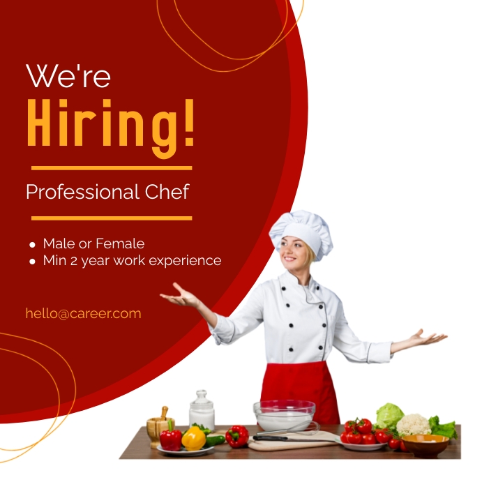 We Are Hiring Template | PosterMyWall