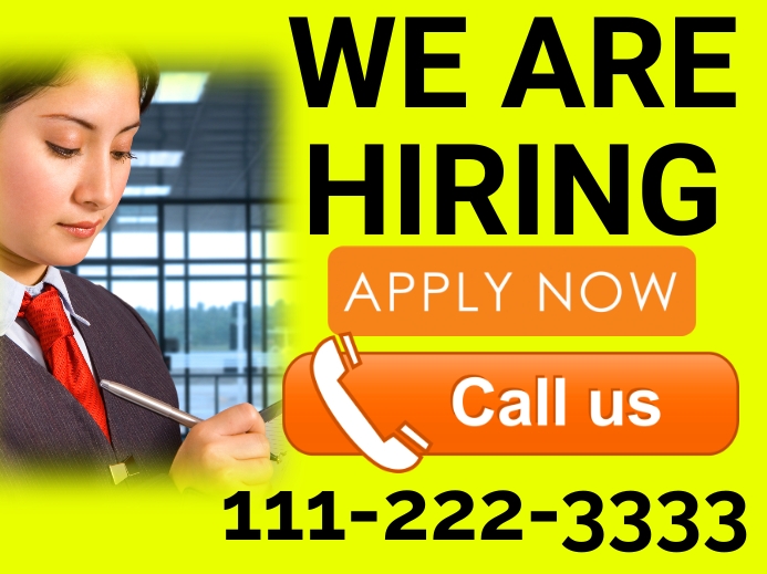 WE ARE HIRING Template | PosterMyWall