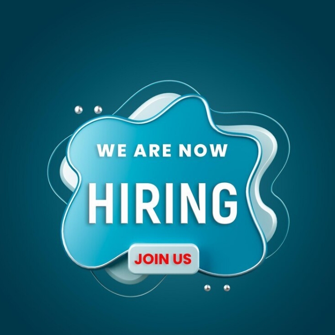 We are hiring Template | PosterMyWall