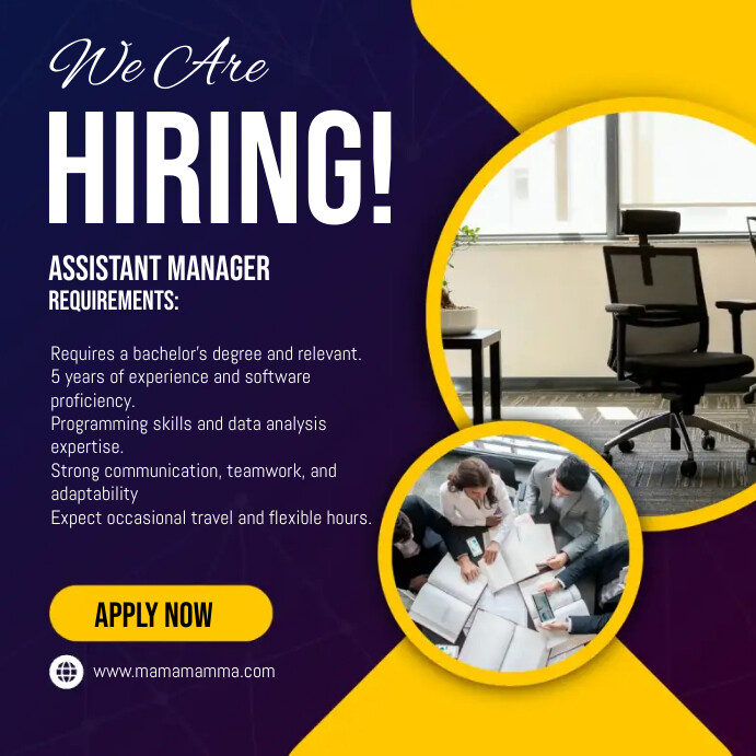 we are hiring Template | PosterMyWall