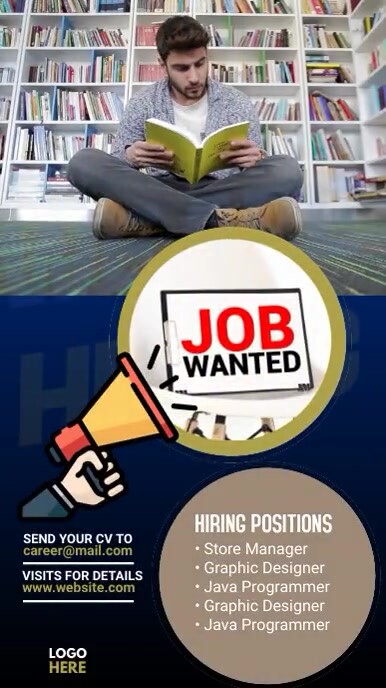 We Are Hiring Digital Display Template | PosterMyWall